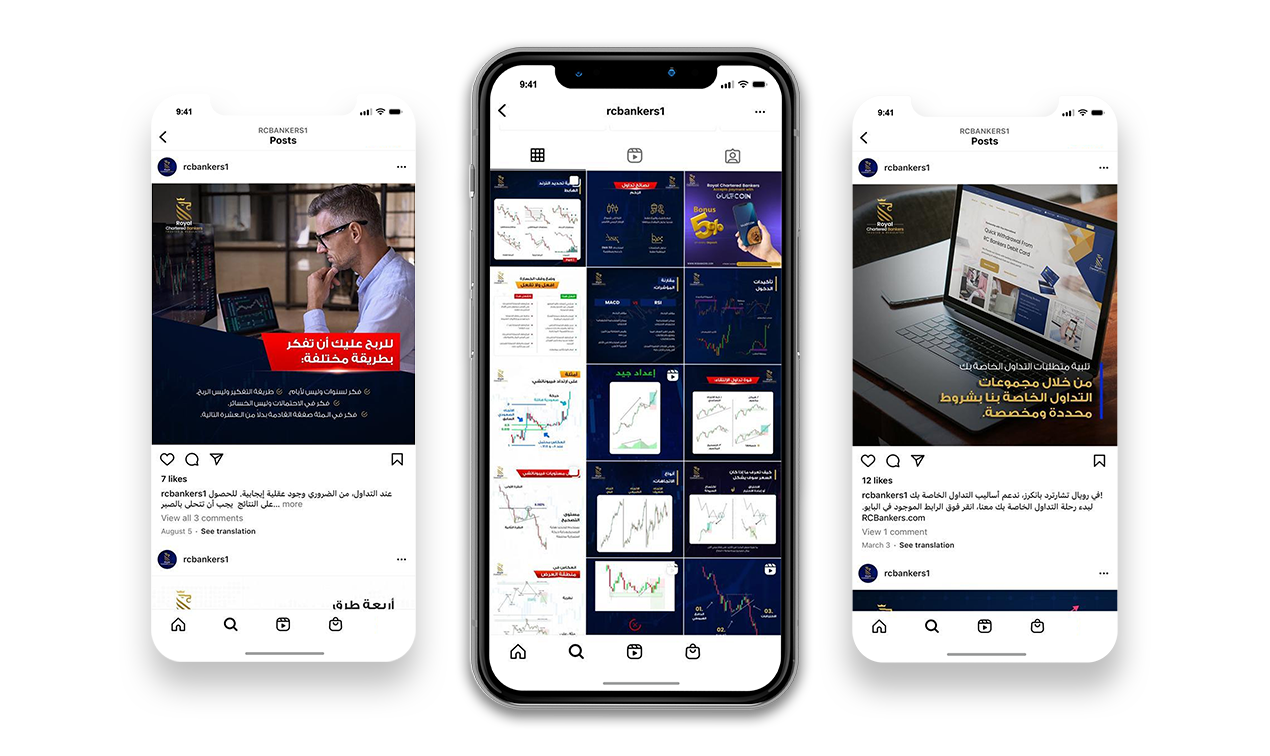 Royal Chartered Bankers | Social Media Marketing